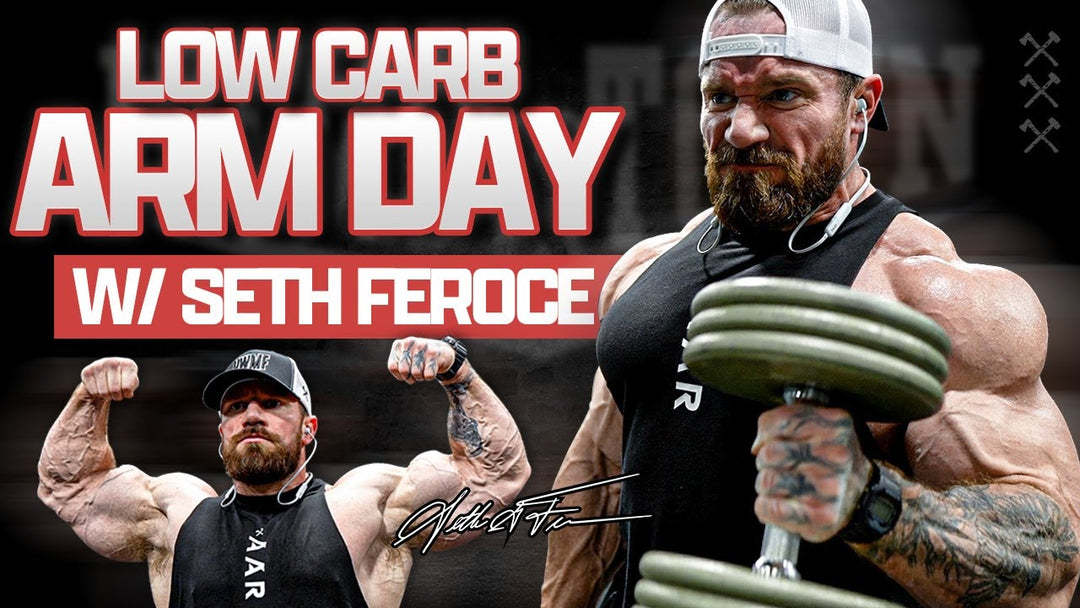 Arm Day on Low Carbs | Seth Feroce – Axe & Sledge Supplements