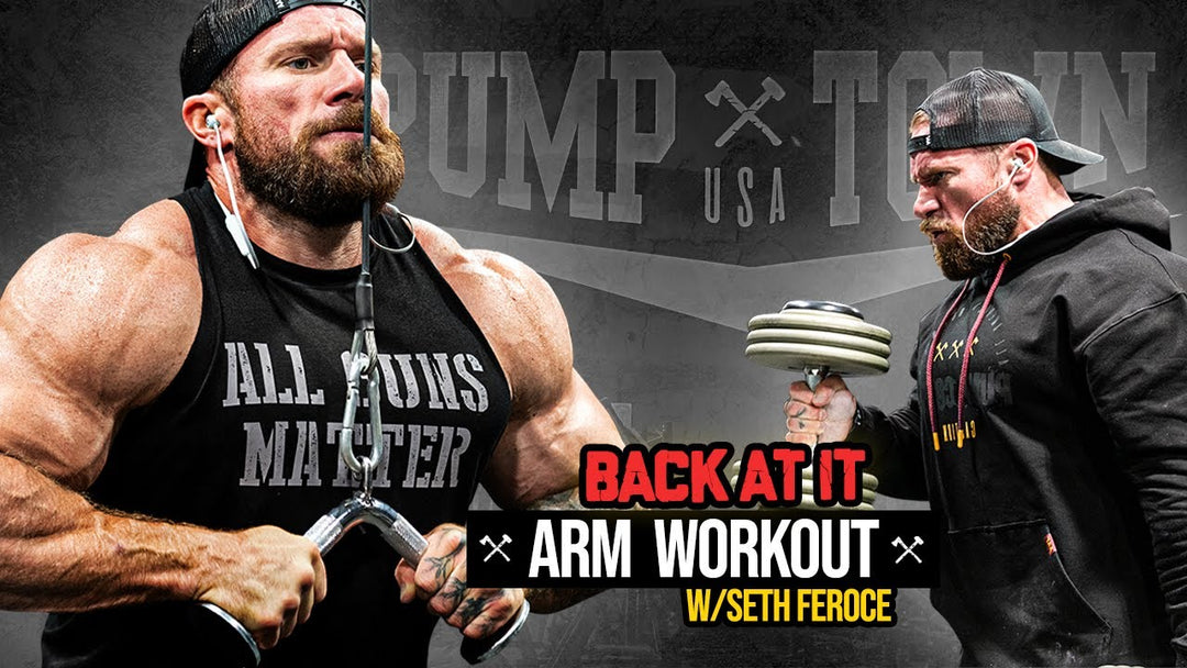 Seth Feroce's Superset Arm Workout – Axe & Sledge Supplements