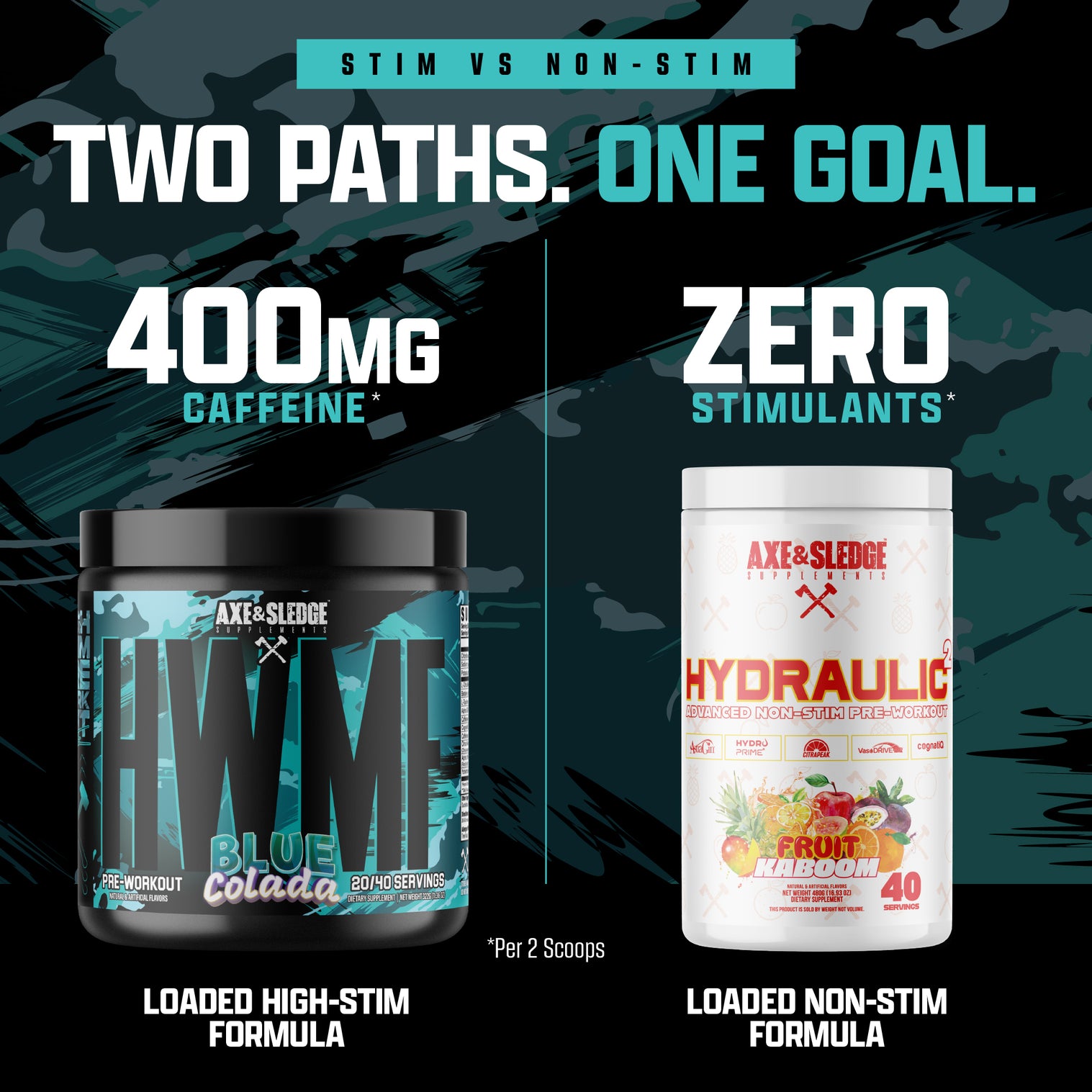 HWMF // HIGH STIM PRE-WORKOUT – Axe & Sledge Supplements