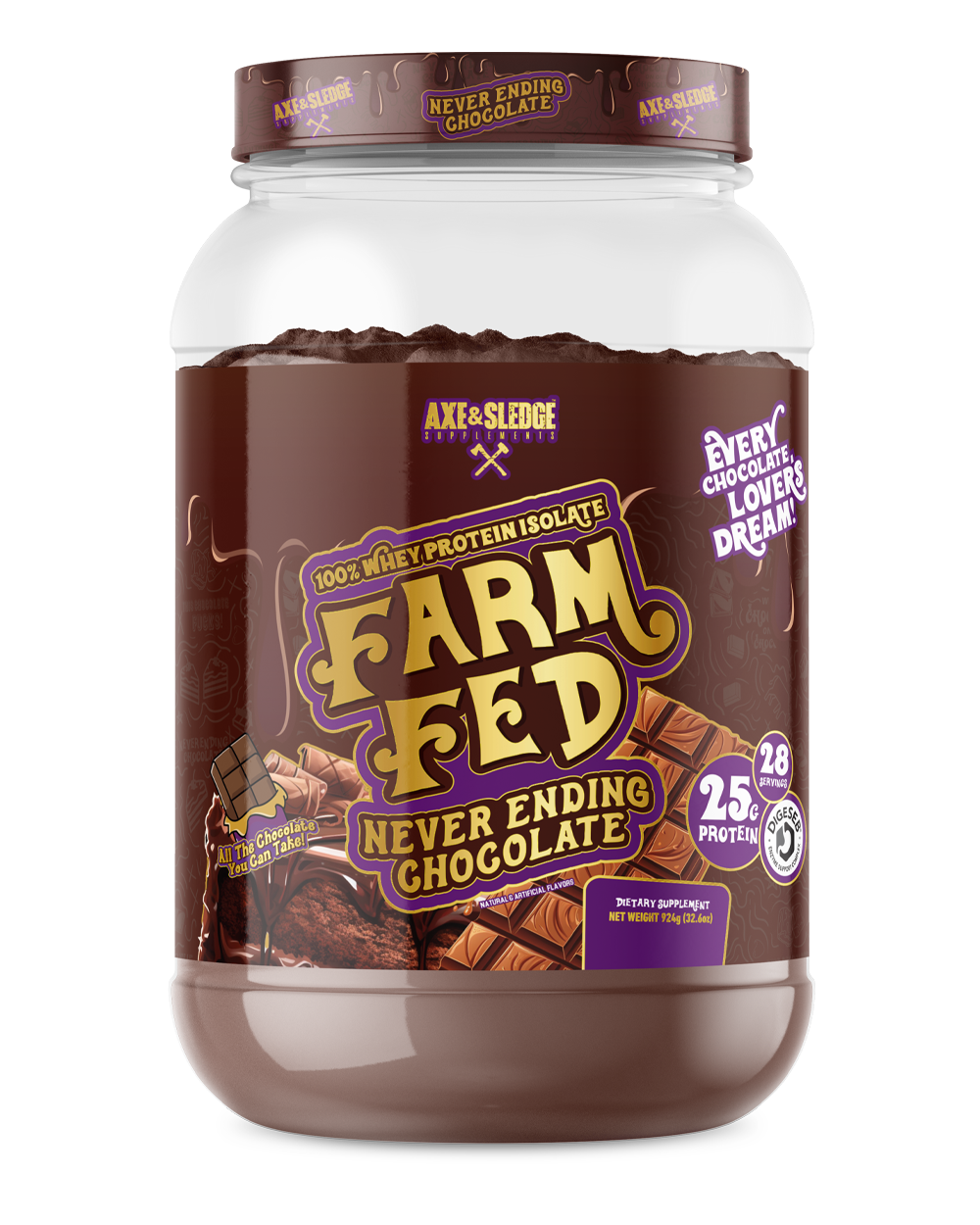 Farm Fed // 25g Protein – Axe & Sledge Supplements