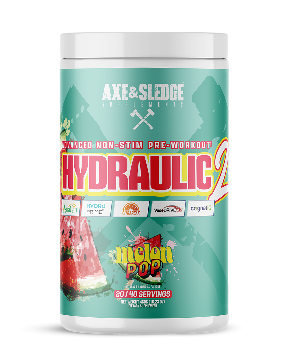 HYDRAULIC V2 // NON-STIM PRE-WORKOUT – Axe & Sledge Supplements