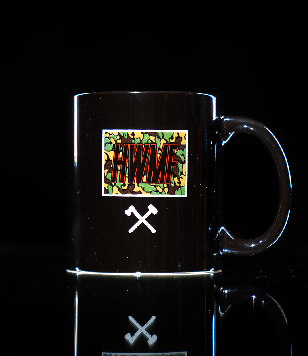 HWMF Camo Mug – Axe & Sledge Supplements