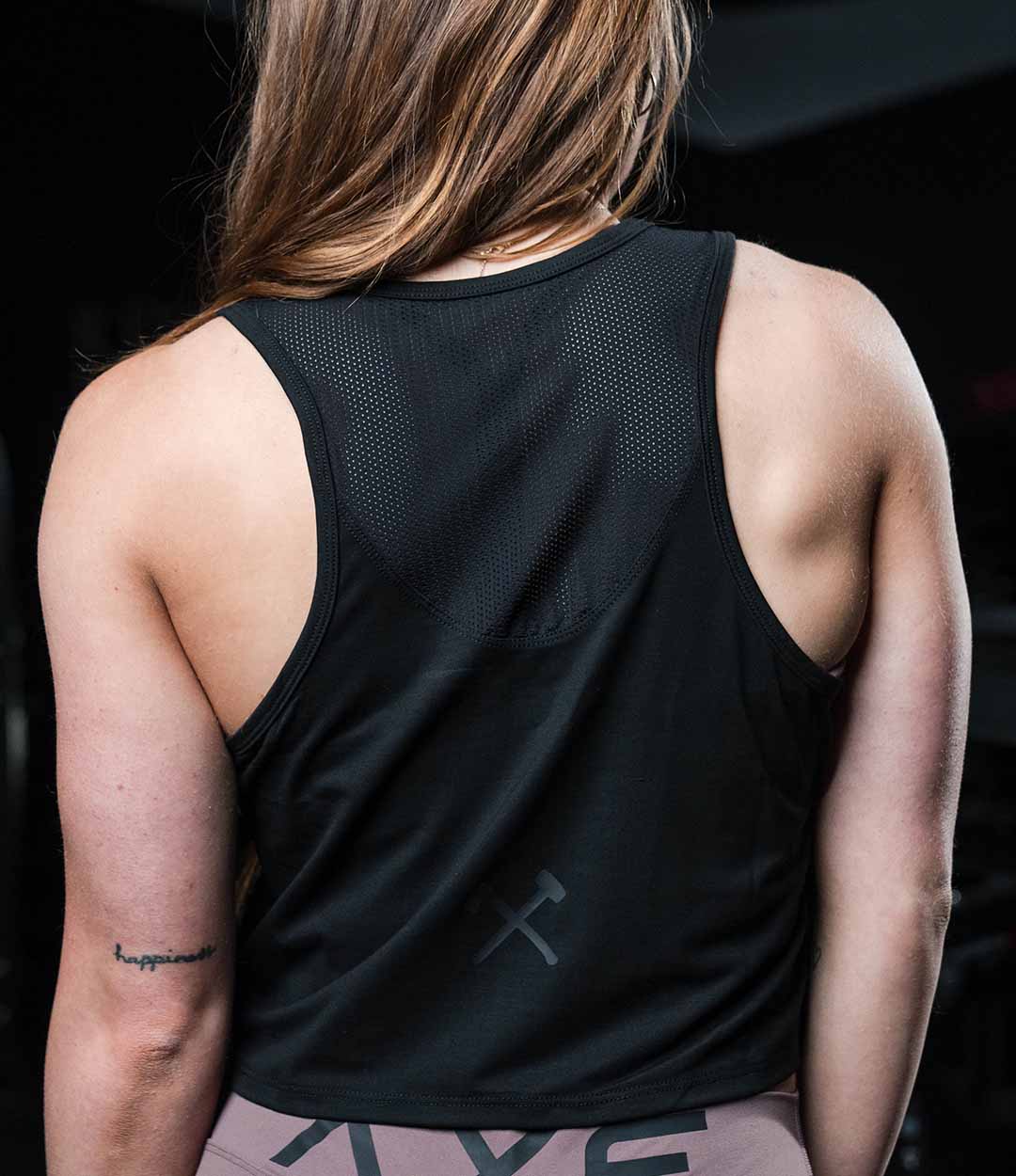 Mesh-Back Crop Axe Tank Top – Axe & Sledge Supplements