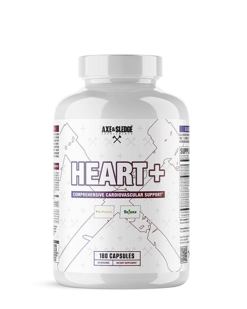 HEART+ // SUPPORTS HEART HEALTH – Axe & Sledge Supplements