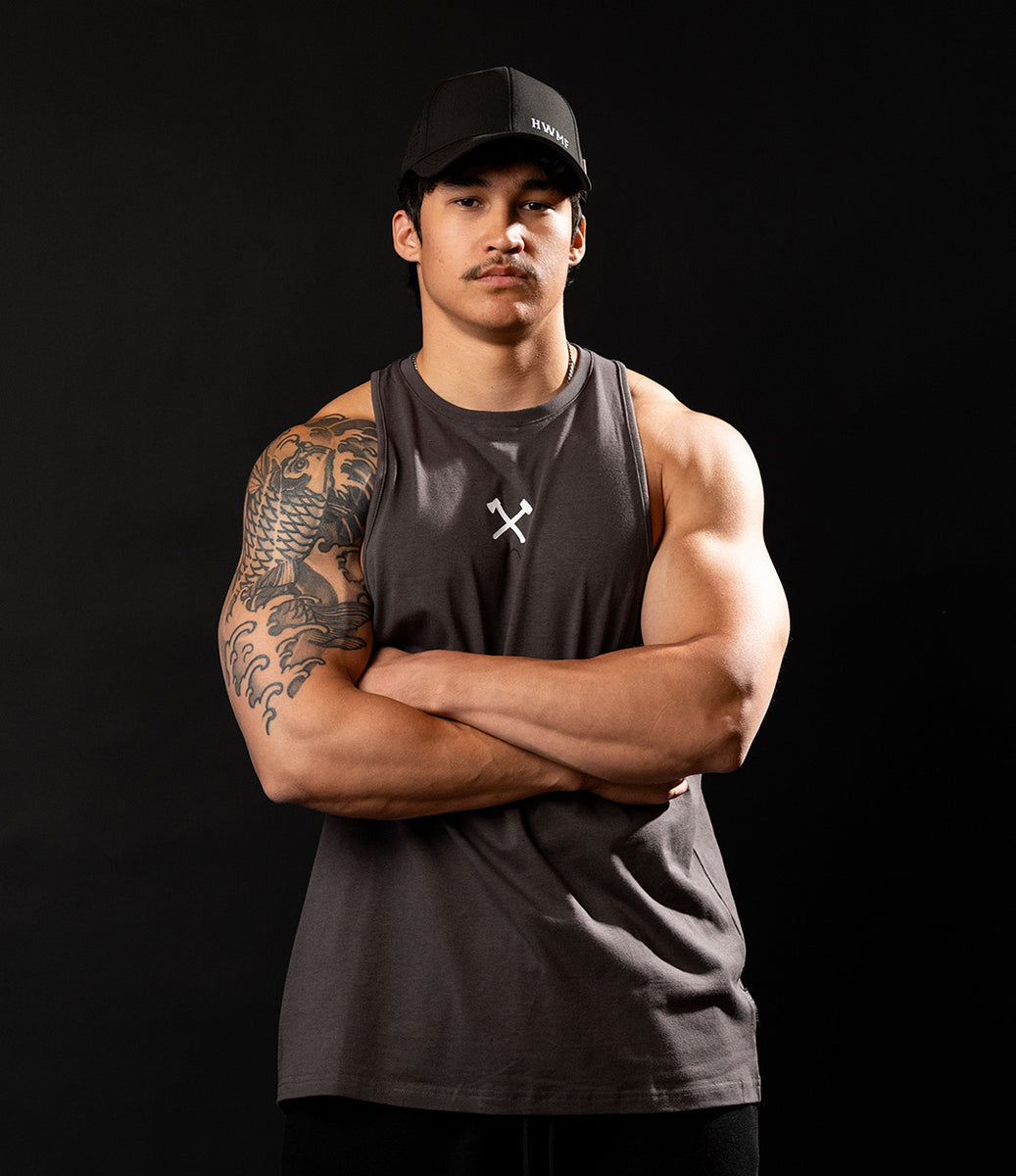 White on Gunmetal Axe Simple Seth Cut – Axe & Sledge Supplements