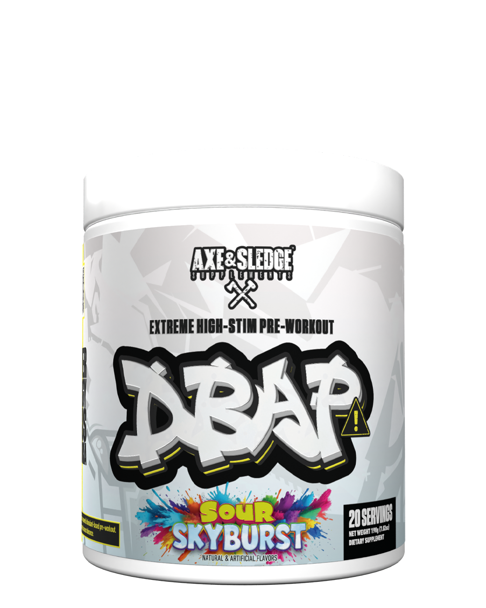DBAP // Extreme High-Stim Pre-Workout – Axe & Sledge Supplements