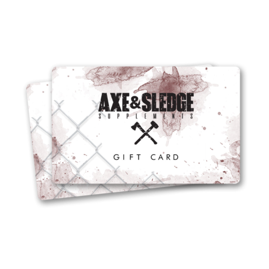 Axe & Sledge // Gift Card – Axe & Sledge Supplements